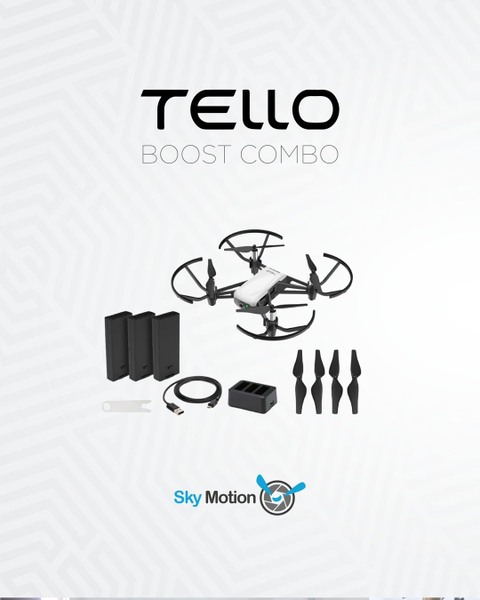 ¡La emoción no para!, encuentra tu Tello en versión Boost Combo y súmale tiempo de vuelo a tu ...